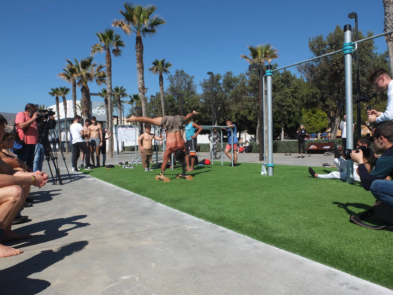 Fotos: Así es el nuevo parque de calistenia | Ideal