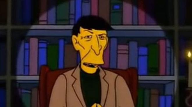 Los Simpson homenajean a un Mr. Spock amarillo | Ideal